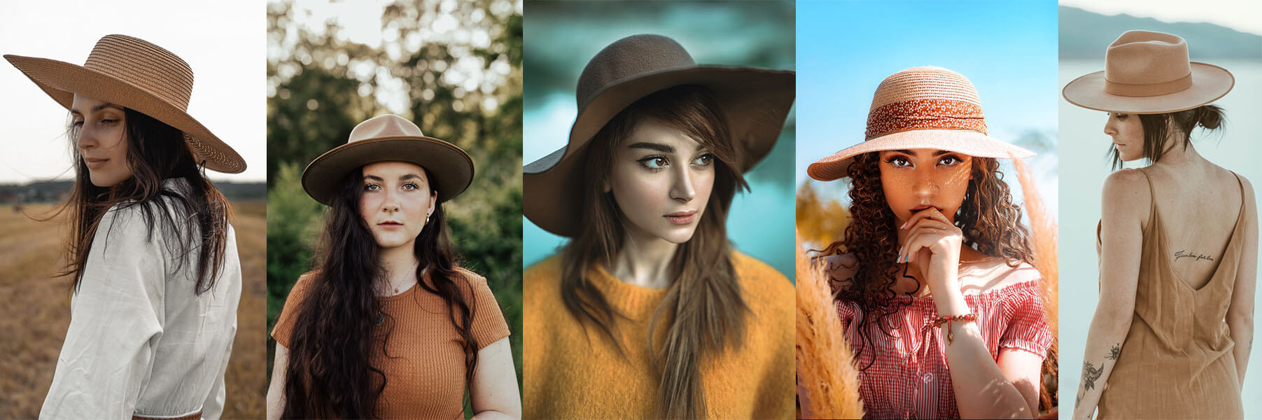 Hat-photography-with-models | GRAPHICSPIXELS